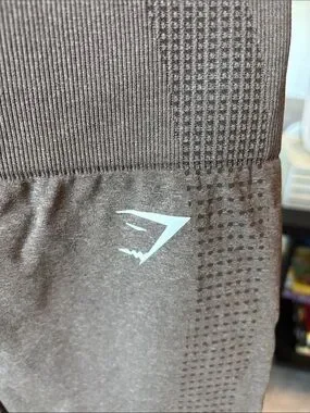 Gymshark | Pants & Jumpsuits | Gymshark Brown Seamless Highwaist ...